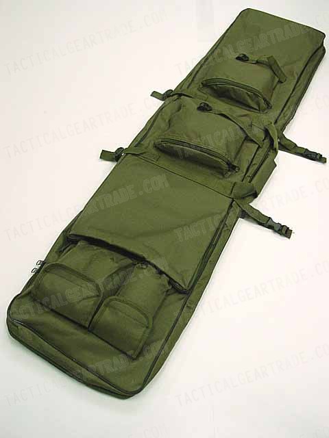 48" Dual Rifle Carrying Case Gun Bag OD for $20.99 Tacticalgeartrade-uk