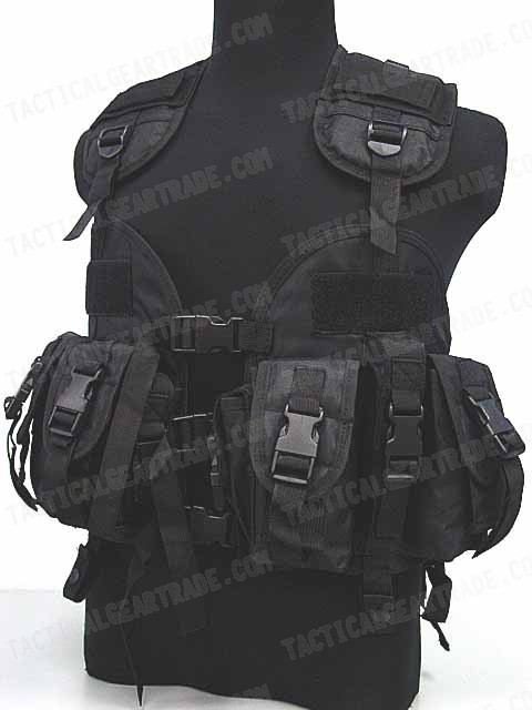 US Navy Seal CQB LBV Modular Assault Vest Black for $20.99 ...