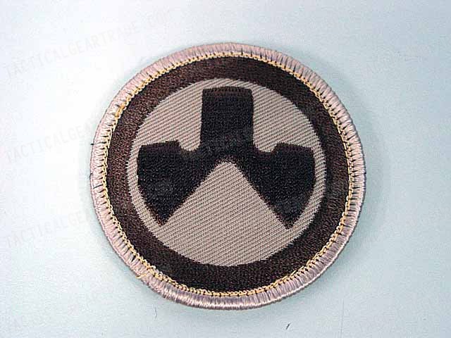 MAGPUL Round Shape Logo Velcro Patch Tan for $6.25 Tacticalgeartrade-uk