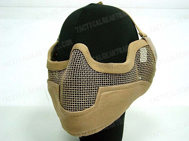 Stalker Type Half Face Metal Mesh Raider Mask Ver. 2 Tan for $19.94 ...