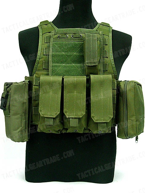 USMC MOD Molle Assault Plate Carrier Vest OD for $39.99 ...
