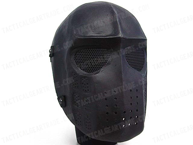 Full Face Ghost Recon Airsoft Mesh Goggle Mask Black for $26.24 ...