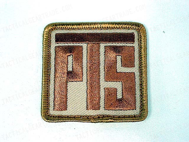 MAGPUL PTS Logo Velcro Patch Tan for $6.25 Tacticalgeartrade-uk