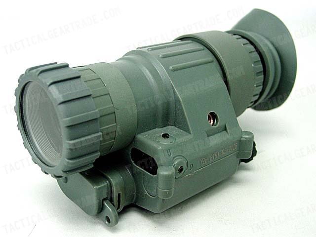 PVS-14 NVG Style 3x Magnifier Scope with Red Laser ACU for $79.99 ...