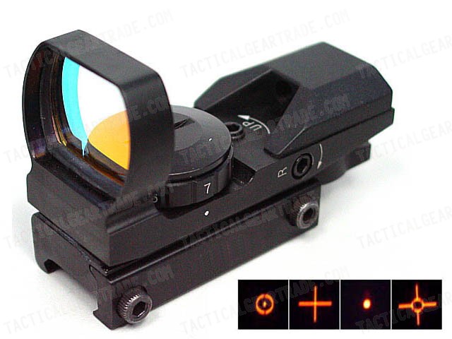Holographic Multi 4 Reticle Red Dot Sight Reflex for $25.19 ...