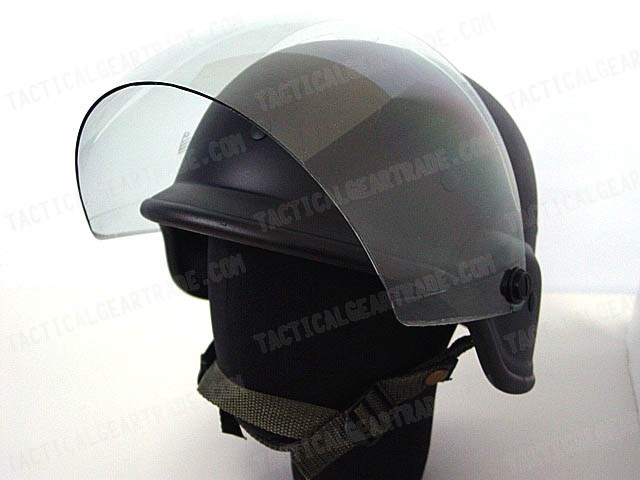 M88 PASGT Replica Helmet w/ Visor Black for $10.49 Tacticalgeartrade-uk