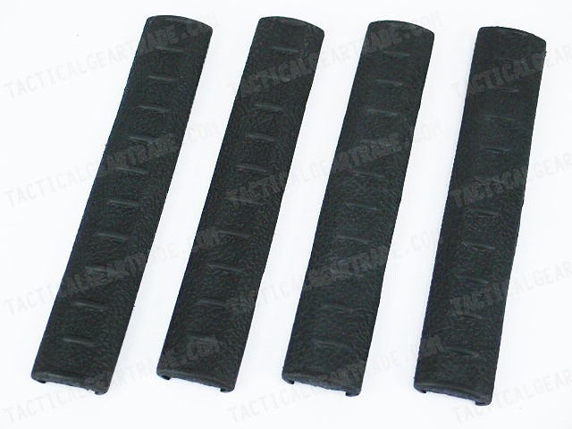 APS KAC Rubber RIS RAS Rail Cover Panel 4pcs Set Black for $10.49 ...
