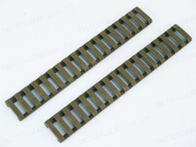 ERGO 18-Slot Ladder LowPro Rail Cover 2pcs Dark Earth for $24.14 ...