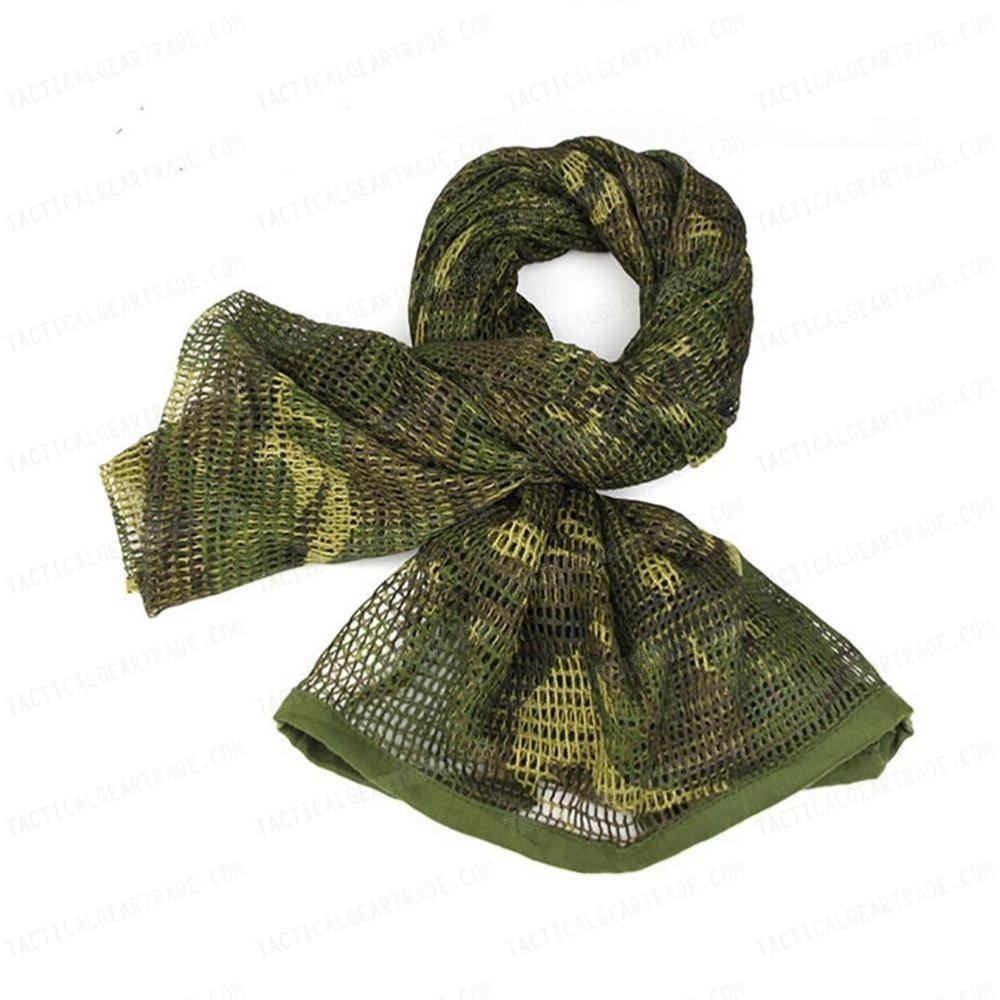Face Veil Mesh Netting Scarf Mask German Woodland Camo for $8.99 ...